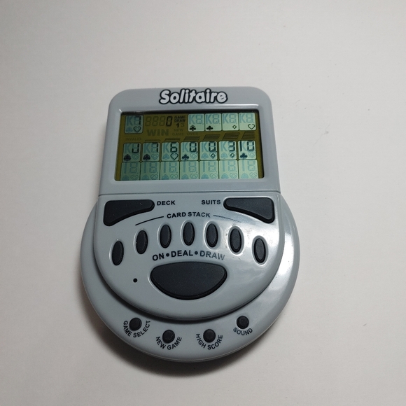 Solitaire | Portable Audio & Video | Solitaire Handheld Game Gray ...